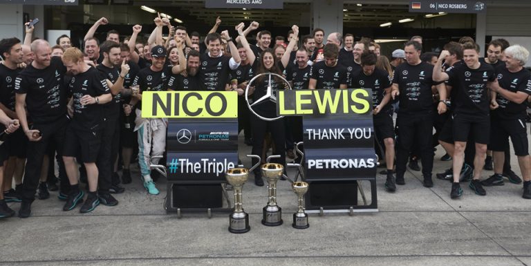 Mercedes AMG Petronas Formula One™ Team wins the 2016 FIA Formula One ...