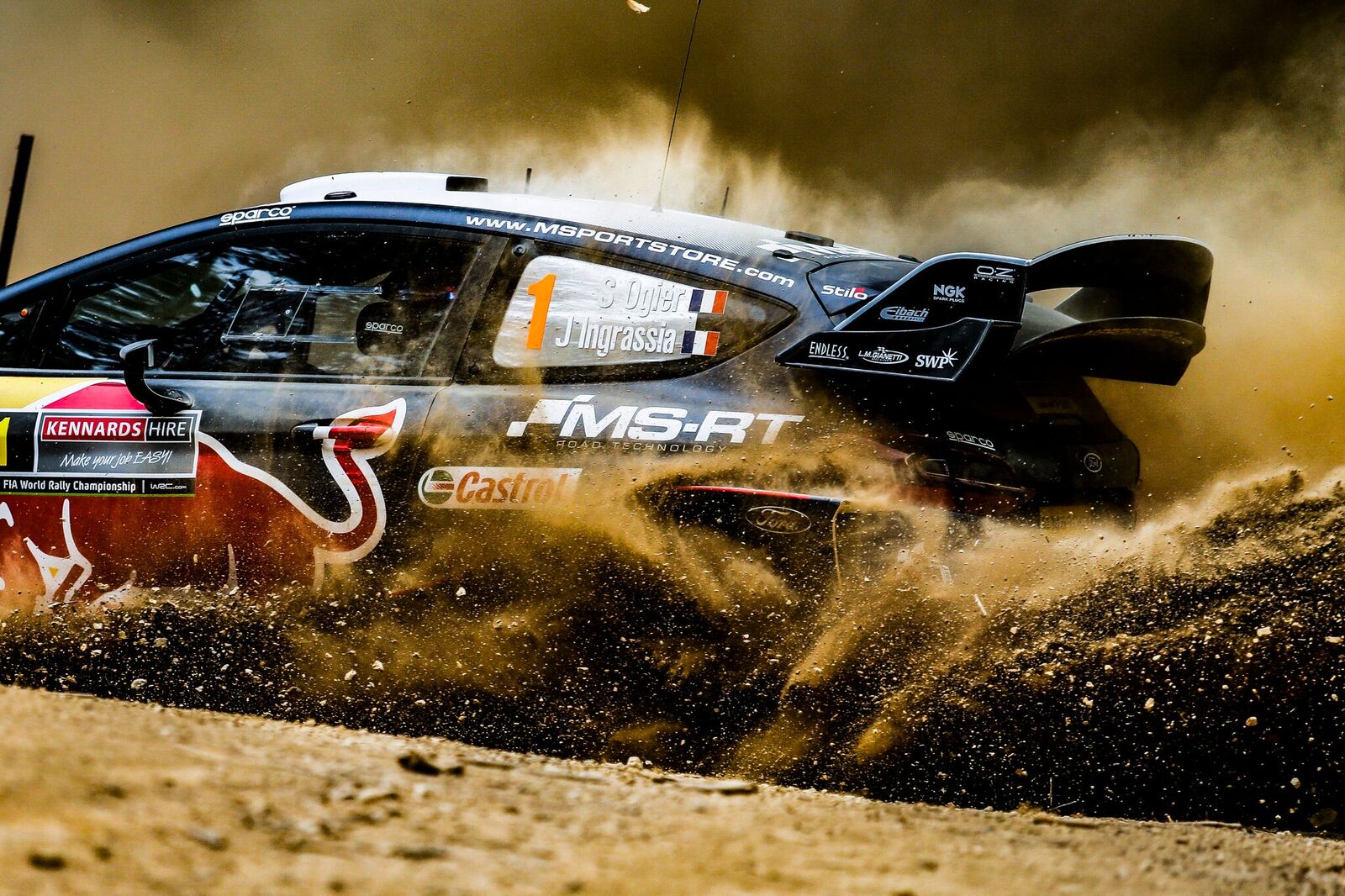 M-SPORT FORD WORLD RALLY TEAM WITH SÉBASTIEN OGIER AND JULIEN INGRASSIA ...